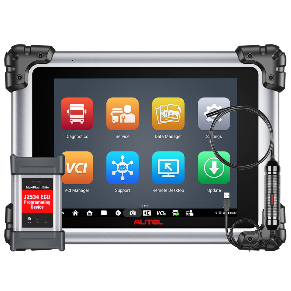 Buy: Autel MaxiSYS MS908CV II - Commercial Vehicle HD Diagnostics ...