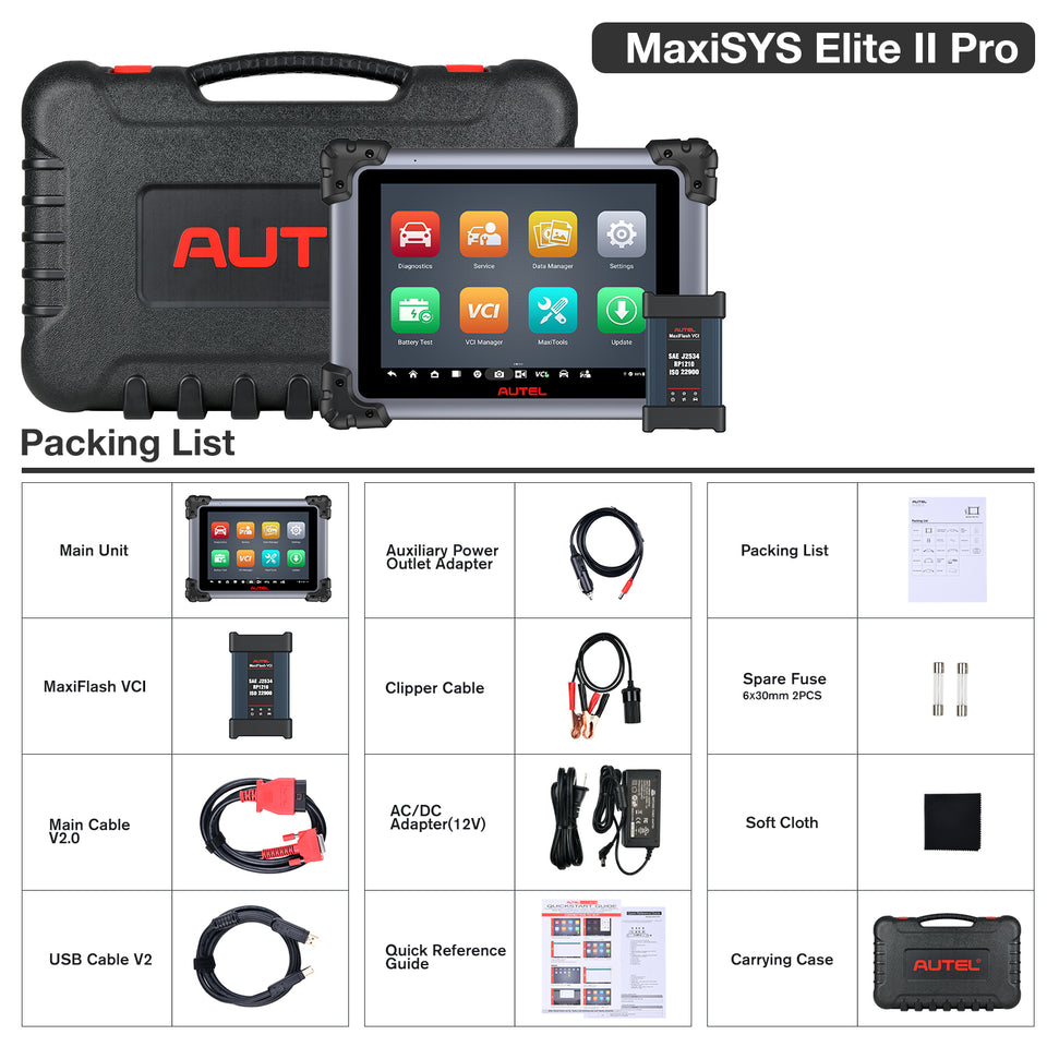 Buy: Autel MaxiSys Elite II Pro 2026 Professional Diagnostic Scanner ...