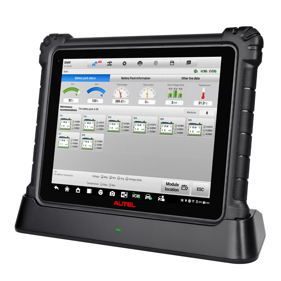 Buy: Autel Maxisys Ultra EV - Electric Vehicle Car Diagnostic Tool ...